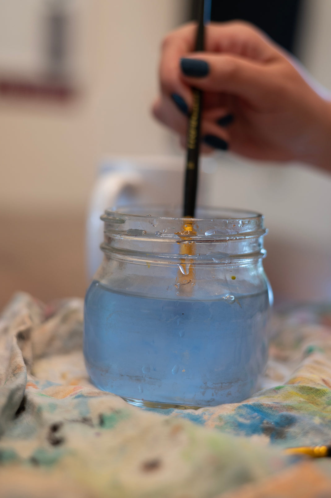 Book Stack - Pen and Watercolor Archival Art Print – alyssawhetstoneart