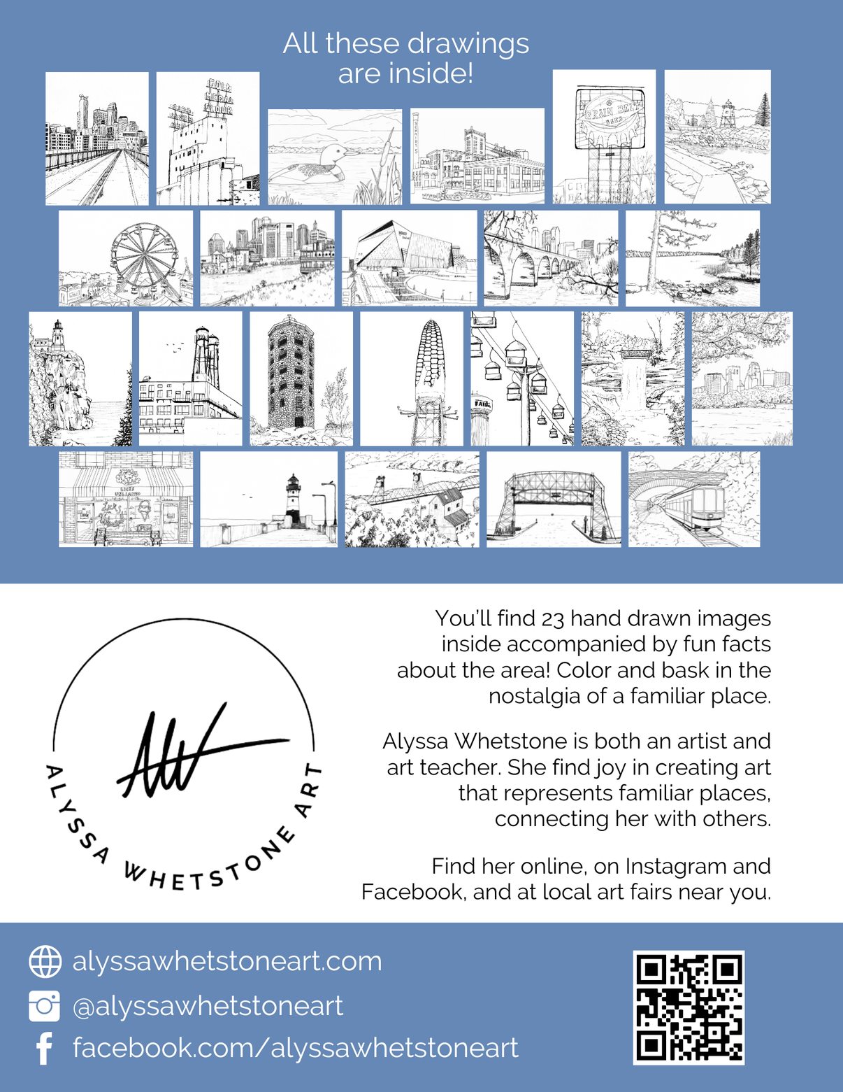 Minnesota Coloring Book – alyssawhetstoneart