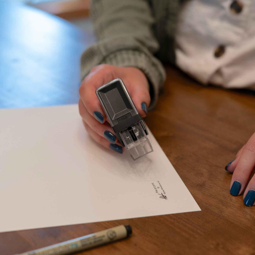 Book Stack - Pen and Watercolor Archival Art Print – alyssawhetstoneart